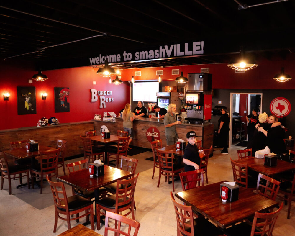 The Brand New Burger Robs Restaurant